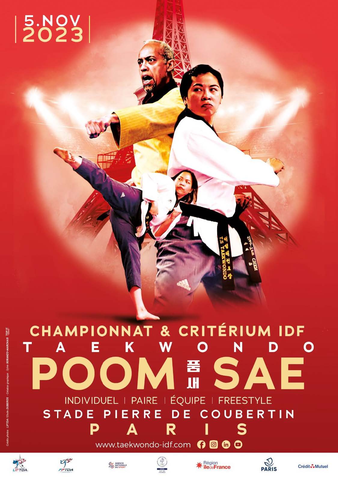 Championnat & Critérium IDF Poomsae / Freestyle - Martial.Events